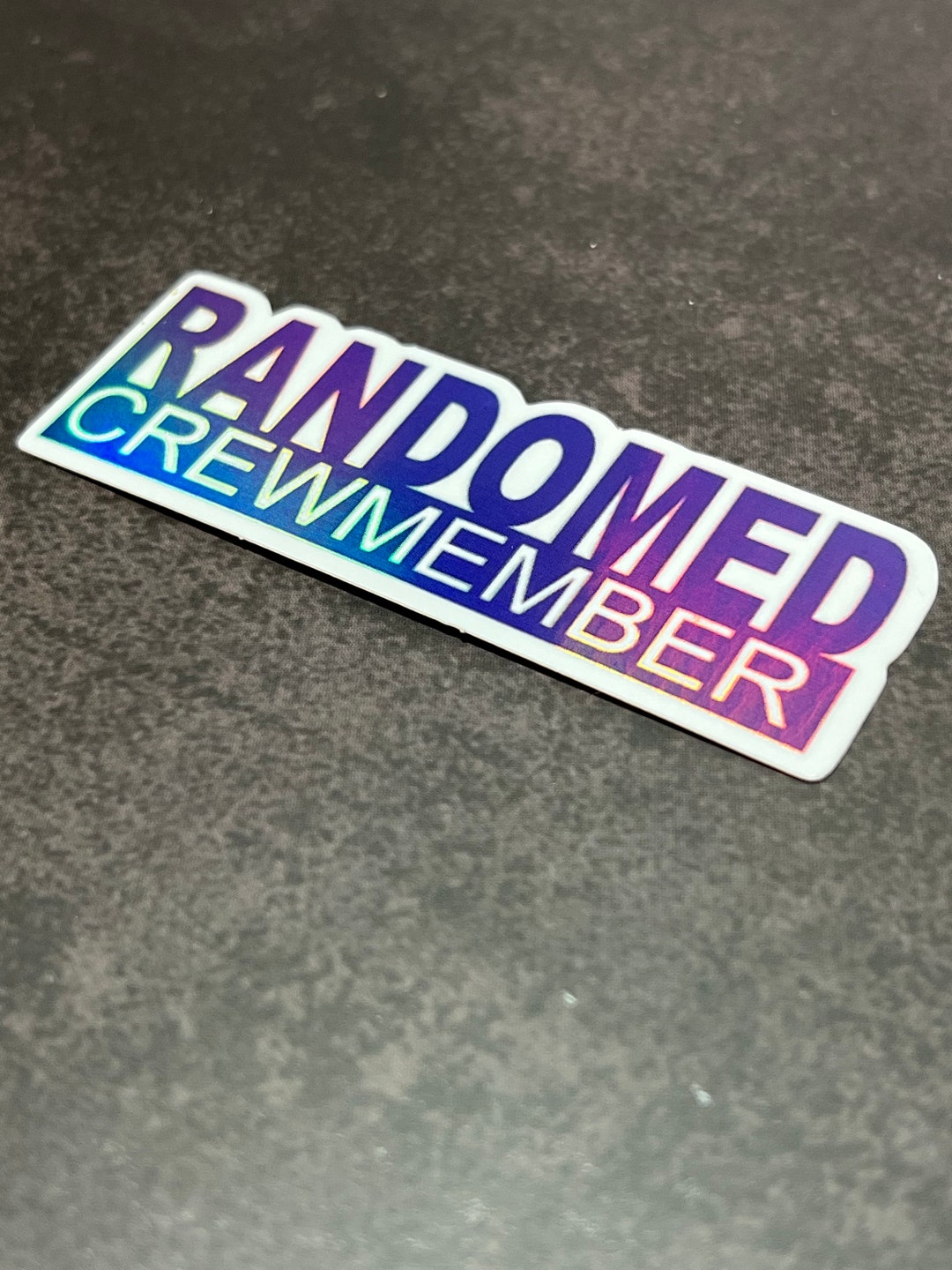Original Randomed Crewmember® Holographic Aviation Sticker - Known ...