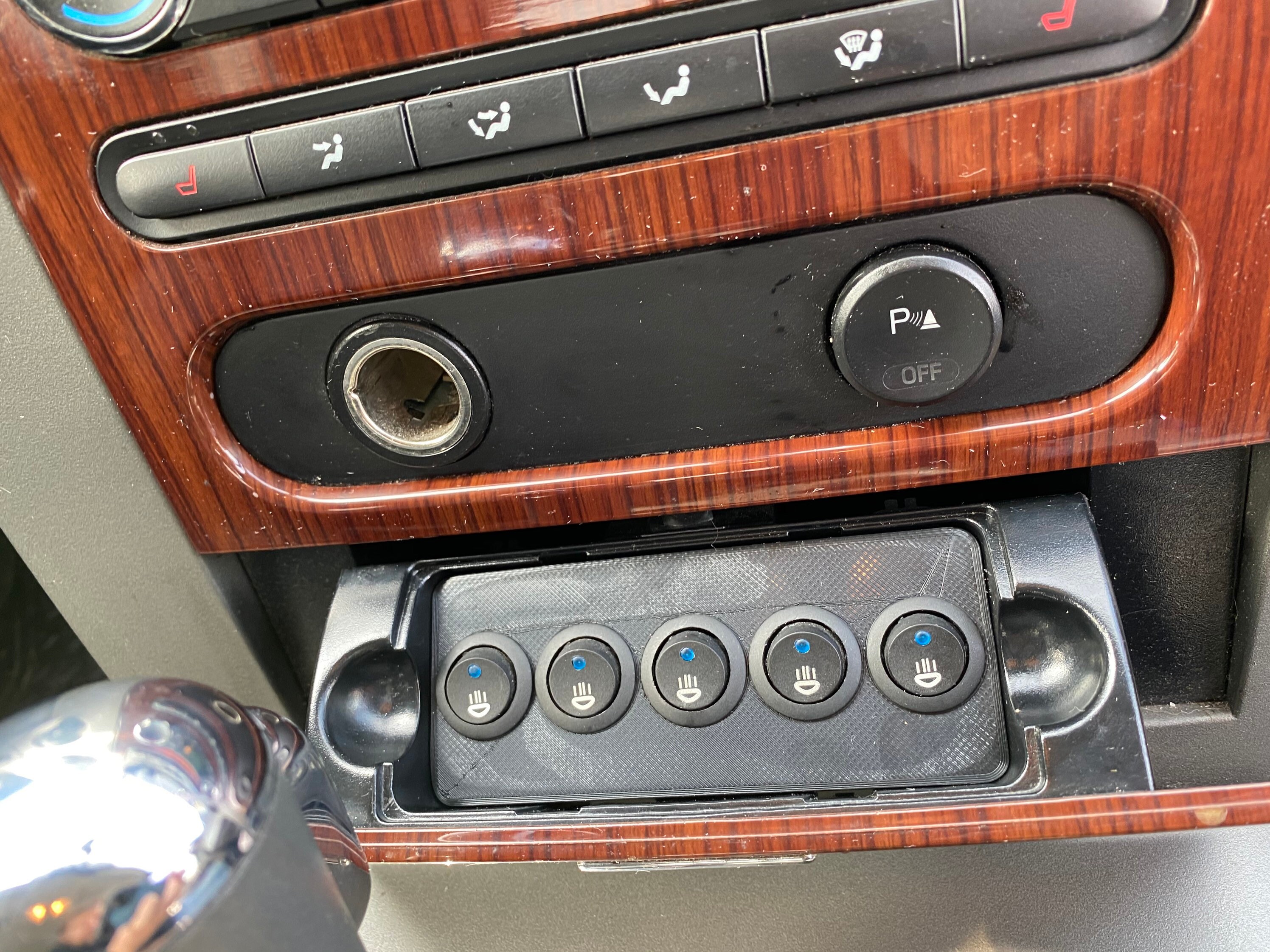 Ford F-150 Toggle Switch Panel Ashtray Replacement 2004-2008 INCLUDES ...