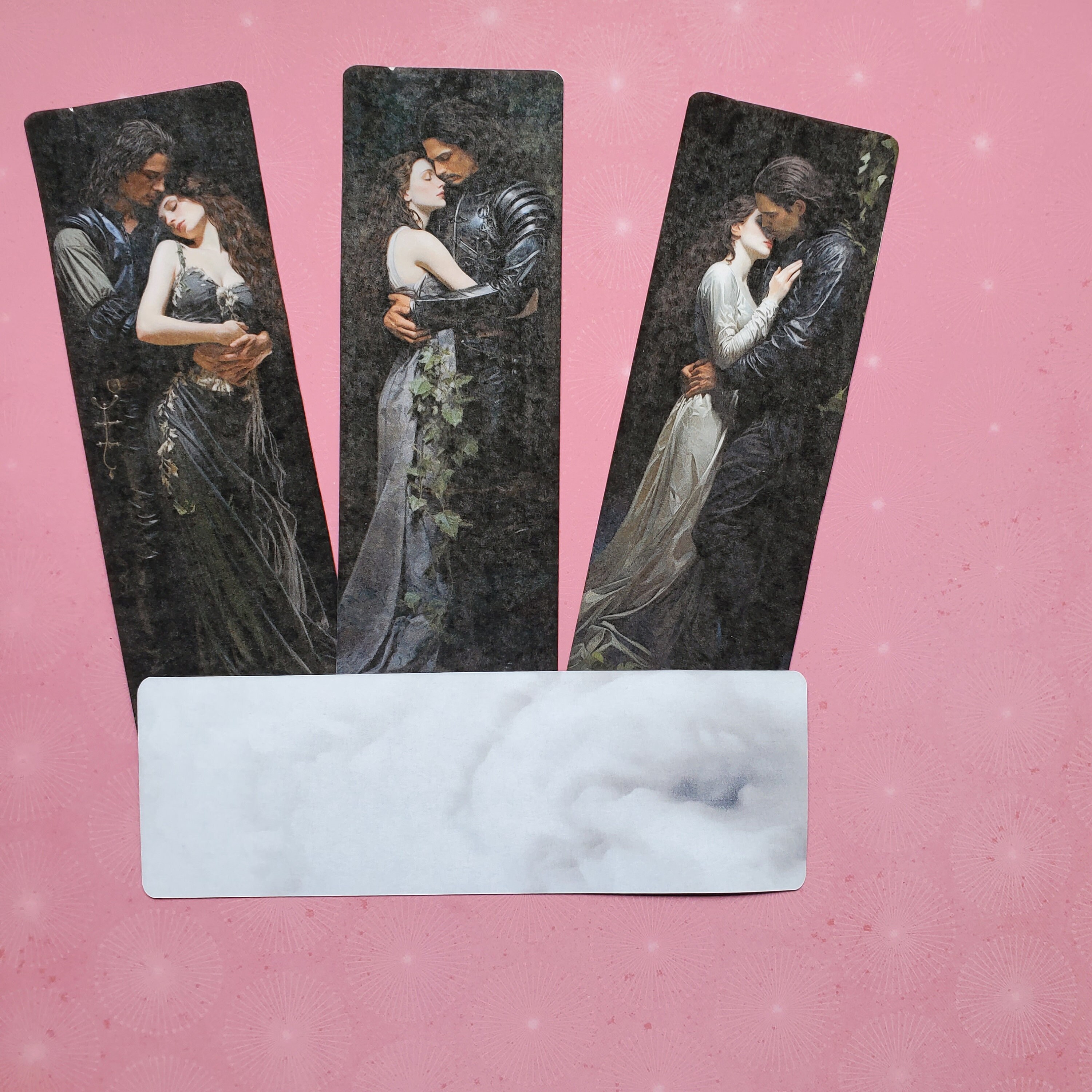Gothic Couple Bookmarks / Dark Academia / Gifts for Booklovers ...