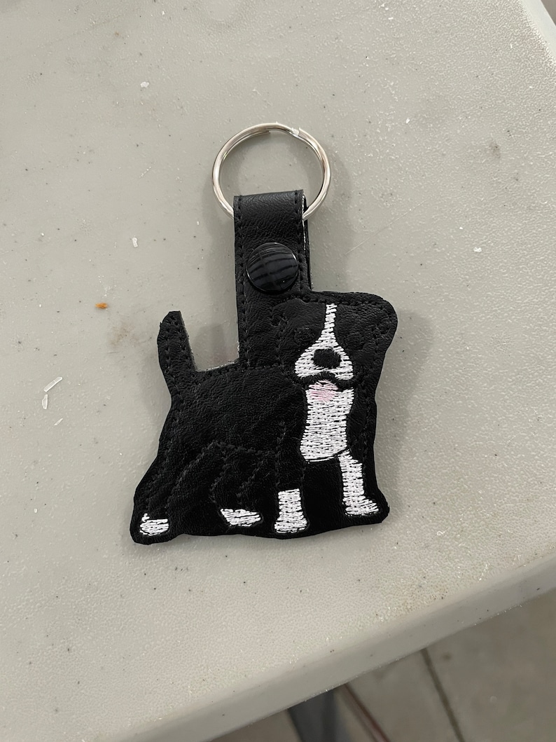 Pitbull Full Body Key Fob - Etsy