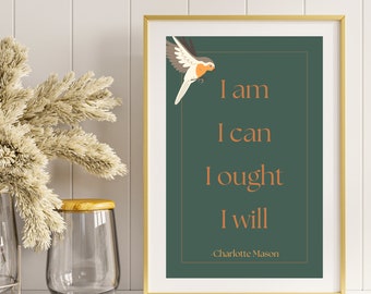 Charlotte Mason Motto Printable - Etsy