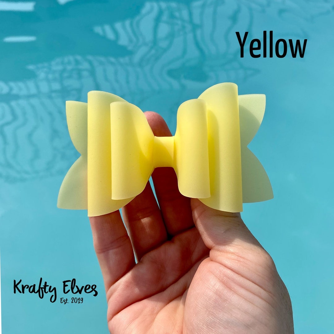 Pool Bow, Waterproof Bow, Summer Bow, Pool Party Bow, Swimming Bow ...