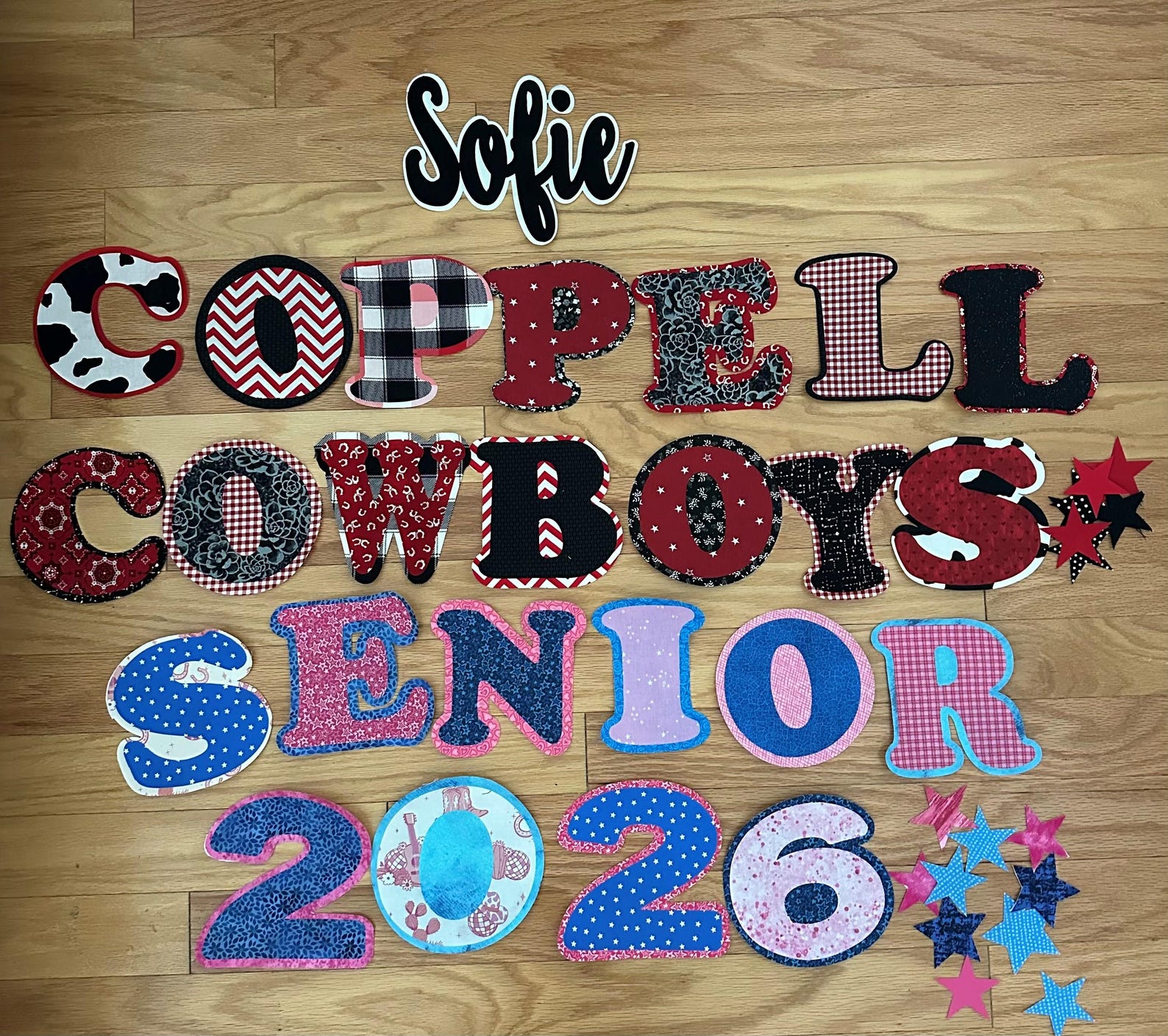 DIY Letter Kits for Senior Overalls - Etsy