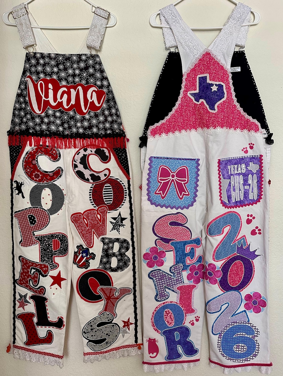 DIY Letter Kits for Senior Overalls - Etsy
