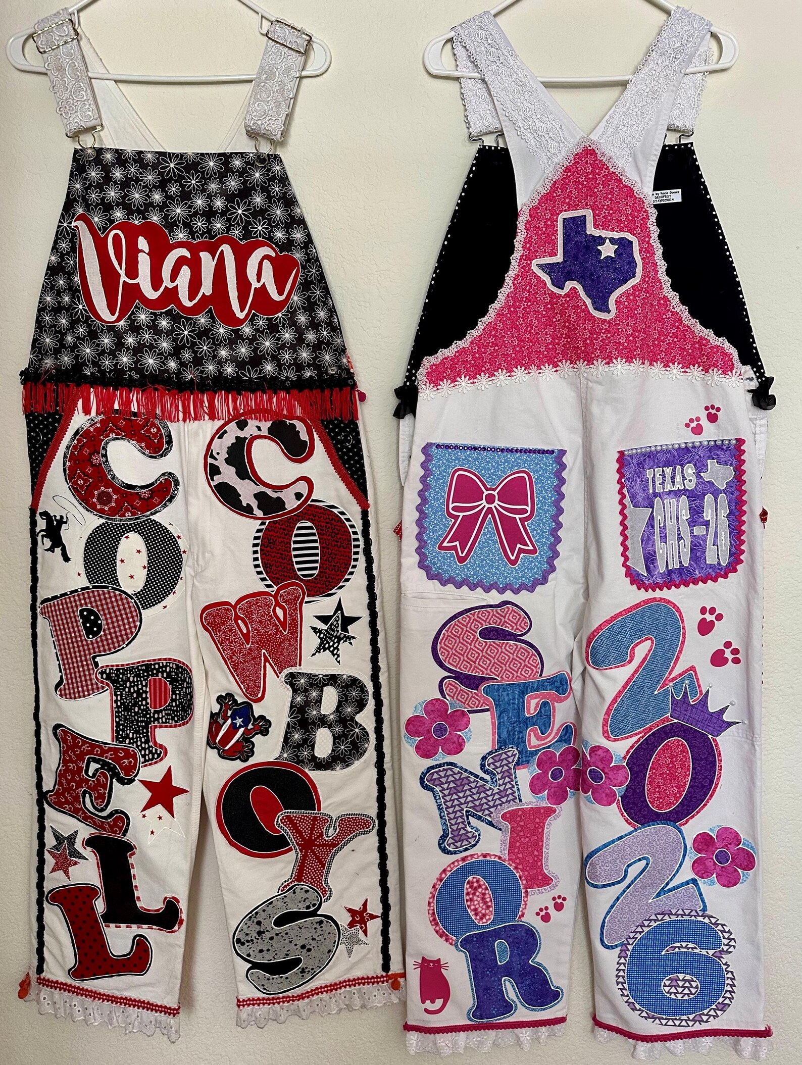 DIY Letter Kits for Senior Overalls - Etsy