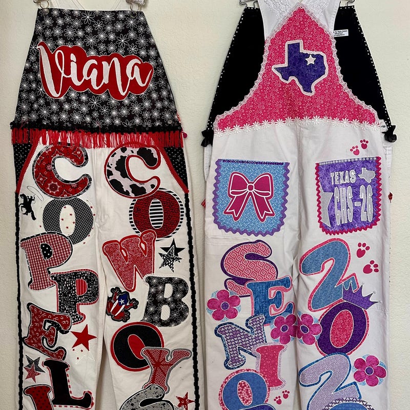 Custom Overalls Senior - Etsy