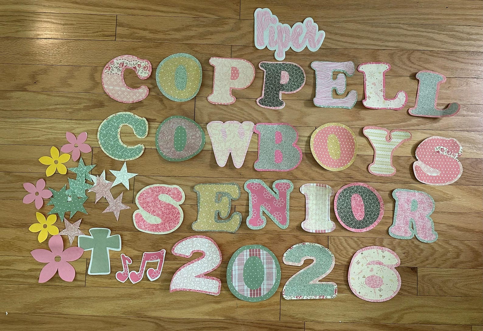 DIY Letter Kits for Senior Overalls - Etsy