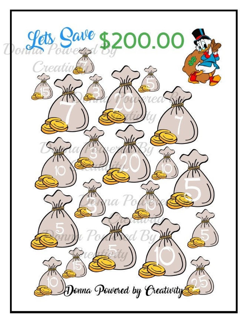 Donna Powered by Creativity Lets Save 200.00 With Scrooge Saving ...