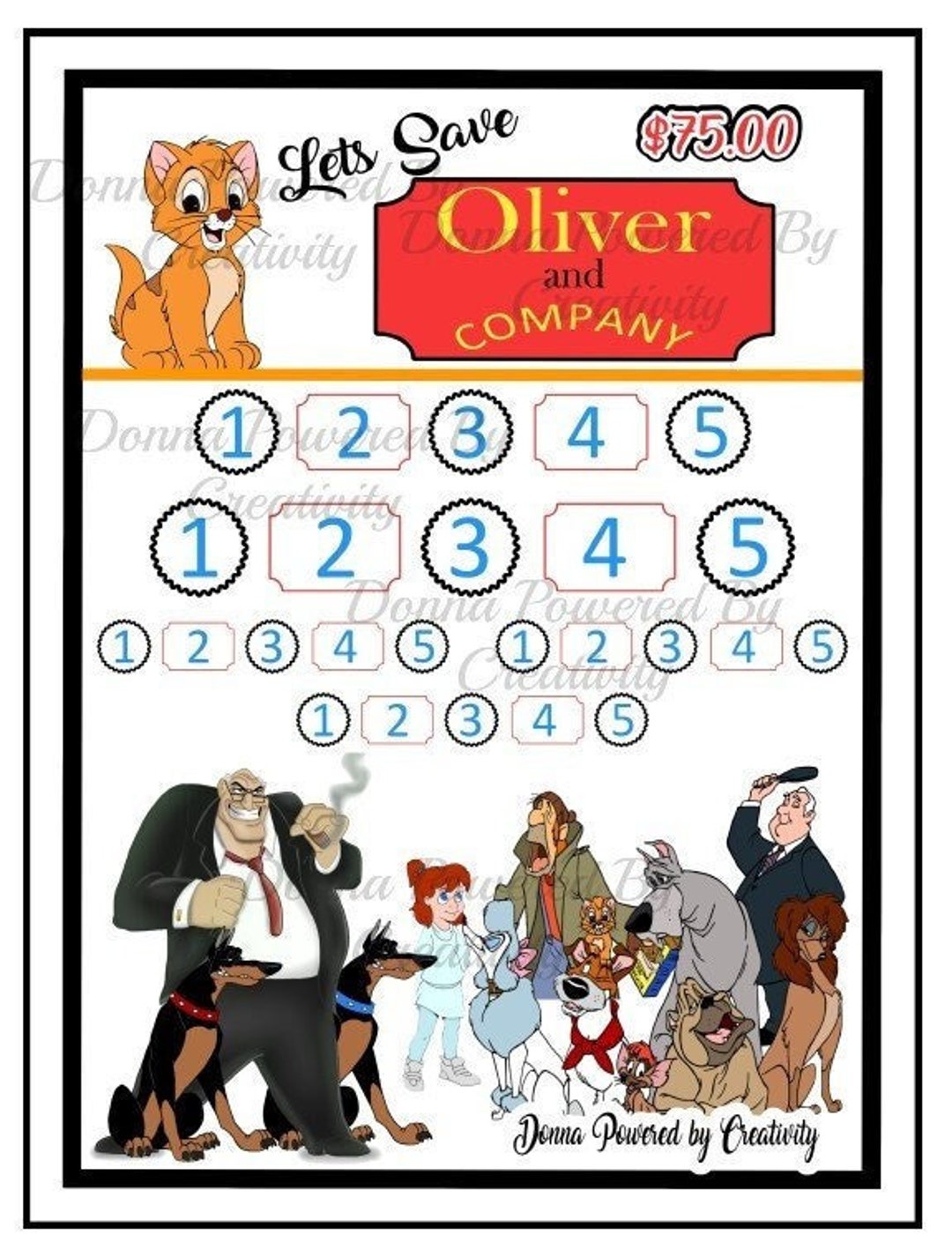 Donna Powered by Creativity Lets Save Letter O Saving Challenge Oliver ...