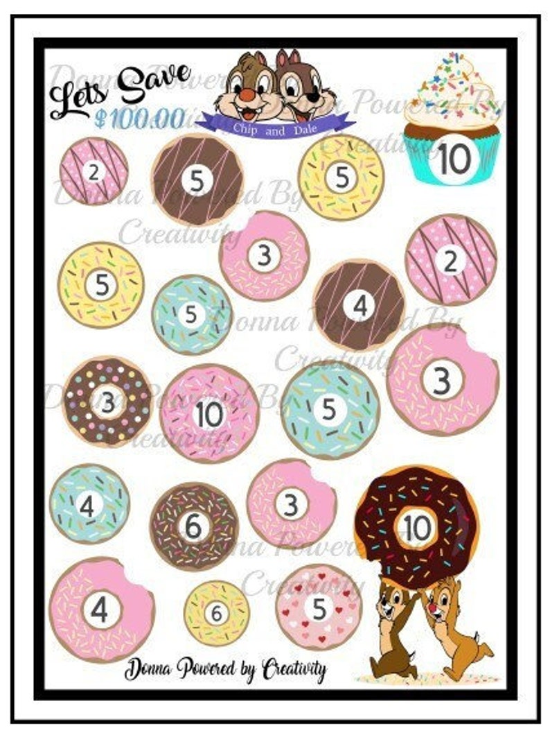 Donna Powered by Creativity Lets Save Chip N Dale Donut Saving ...