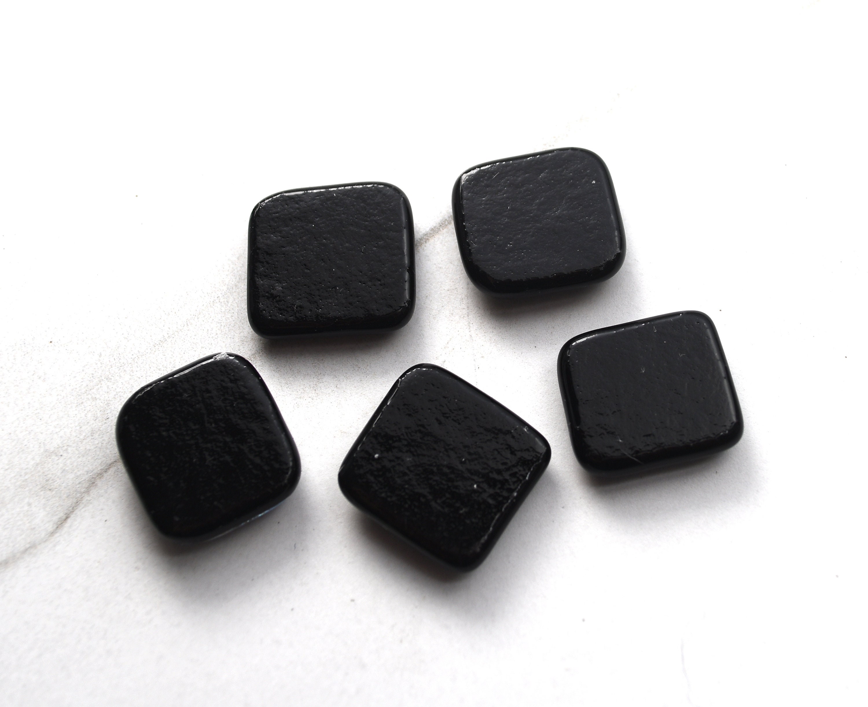 Dichroic Glass Stones, Pattern Assortment, 5 Glass Stones, Jewelry ...