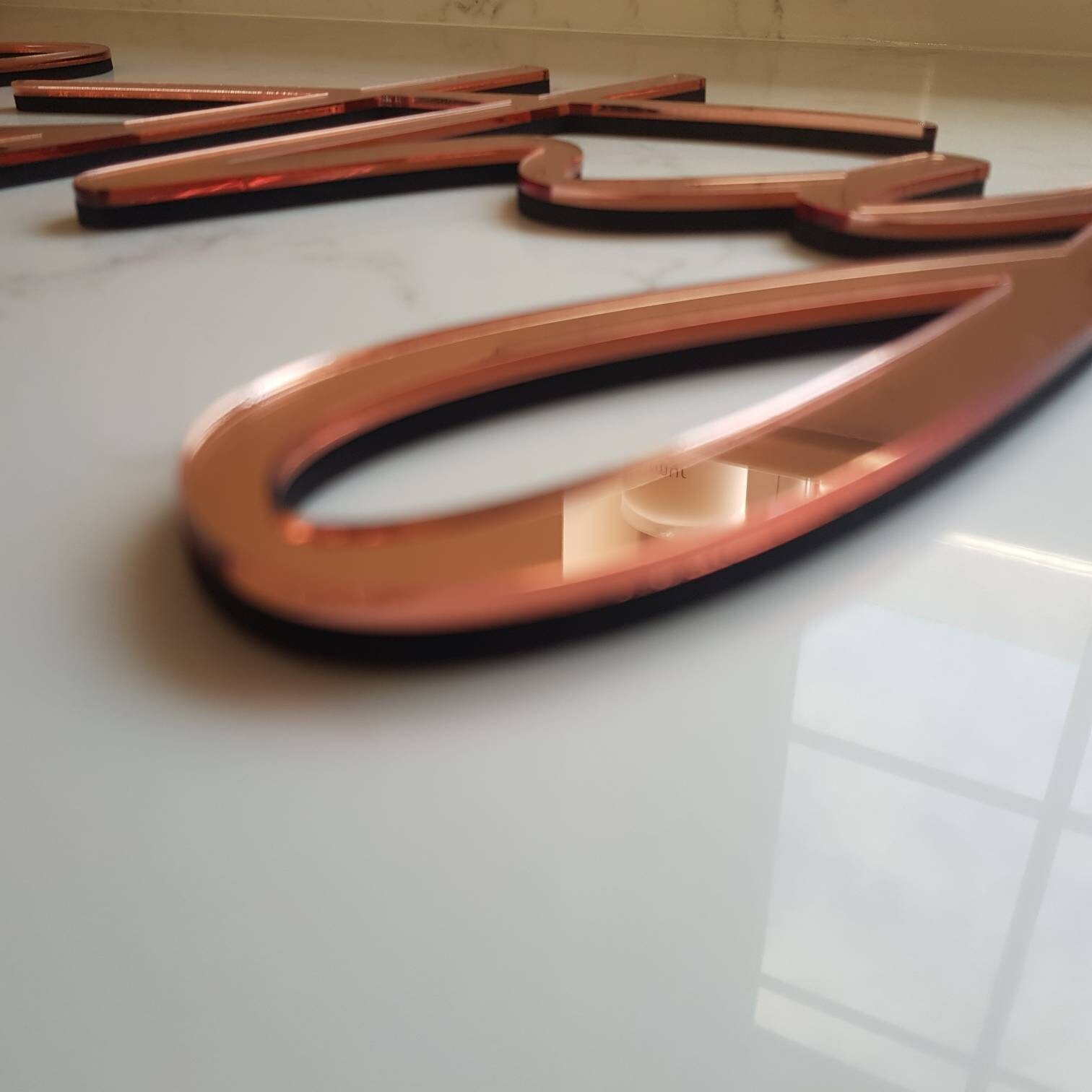 Custom Mirror Acrylic Name Sign Wedding Décor Wedding Sign | Etsy