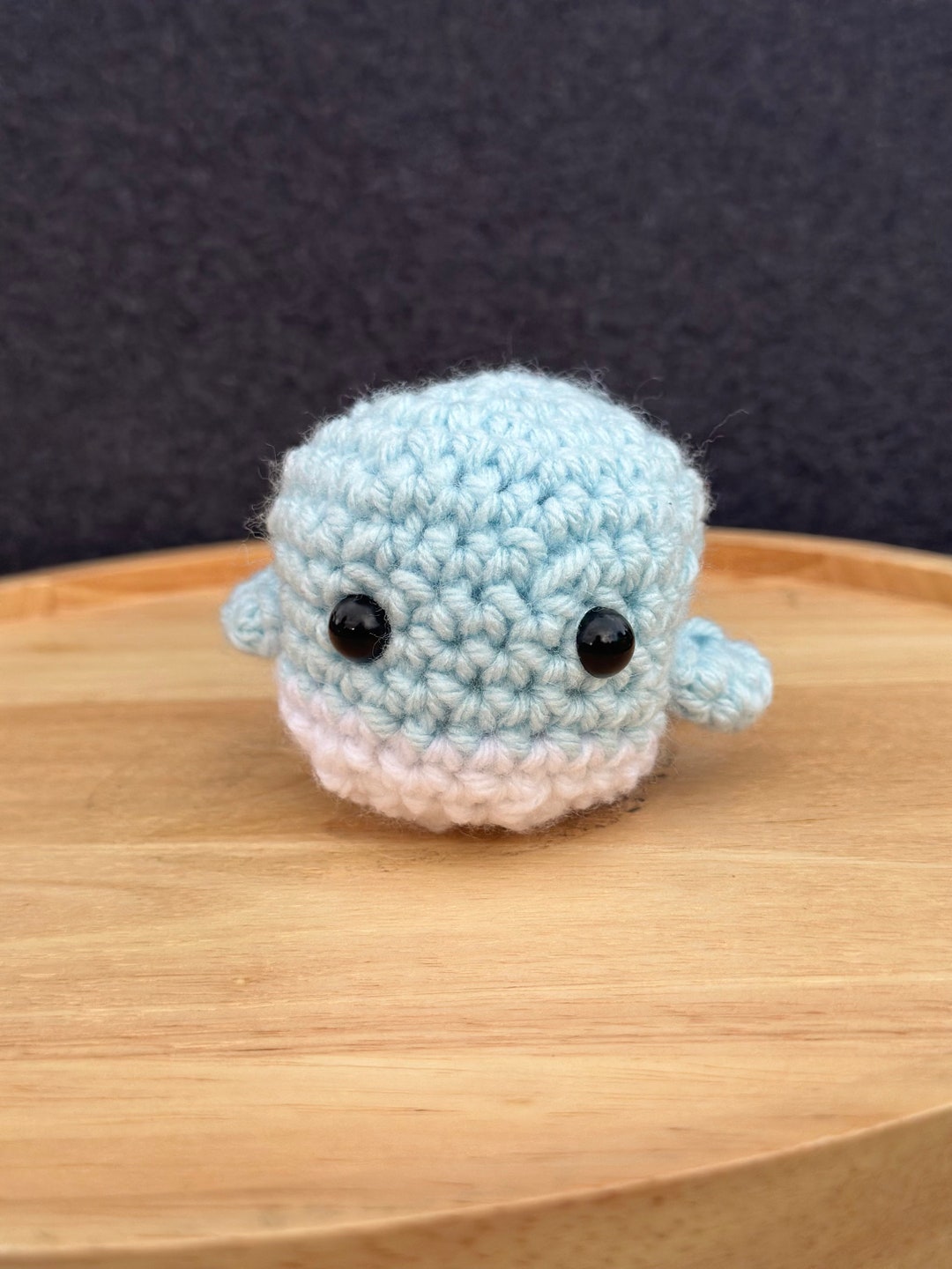 Lilly the Mini Crochet Whale | Crochet Whale | Mini Whale | - Etsy