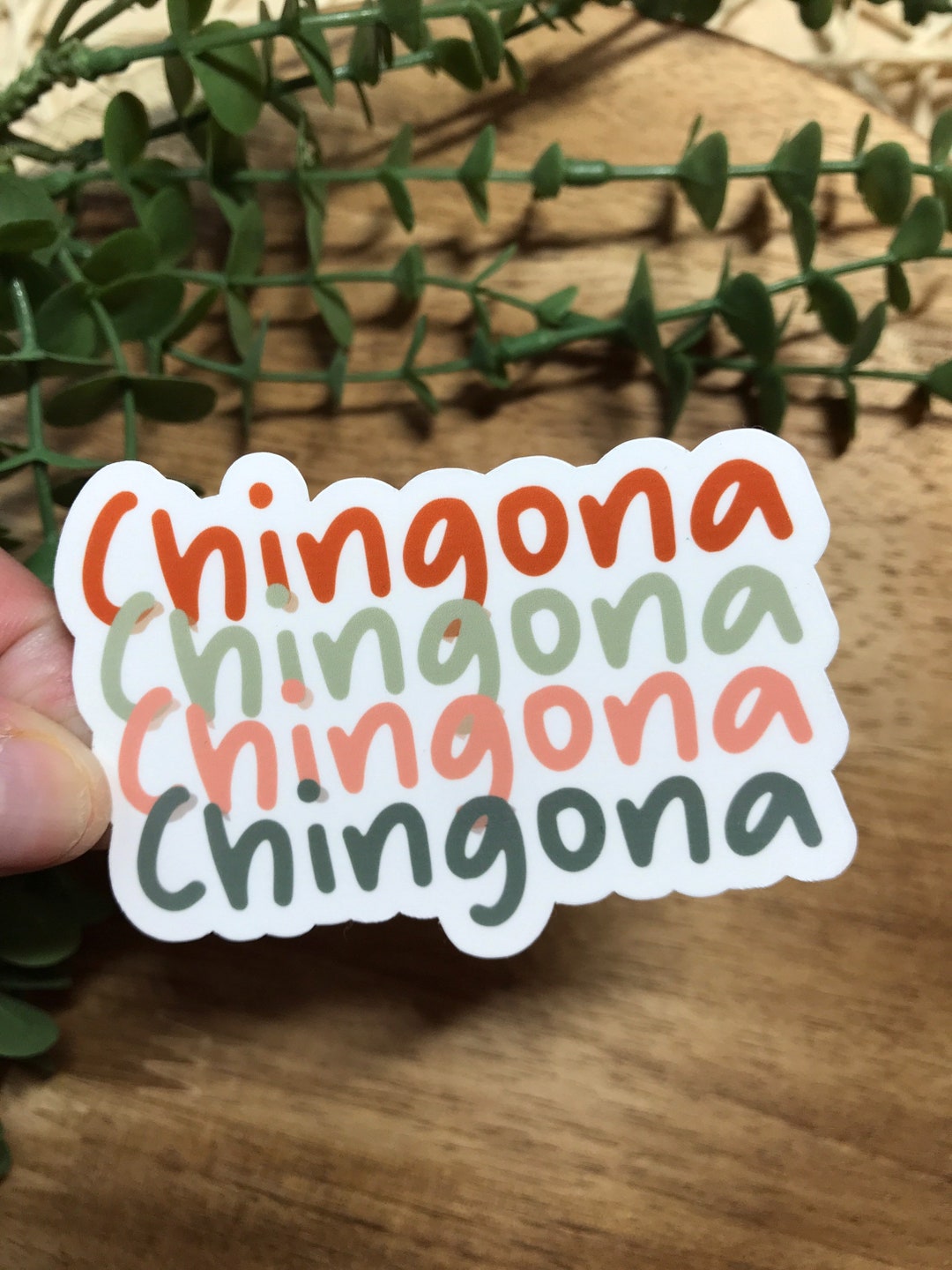 Chingona Sticker || Empowering - Affirmation || Die-cut Sticker ...