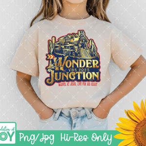 Wonder Junction, Vacation Bible School, VBS 2025 Png, Christian Bible ...