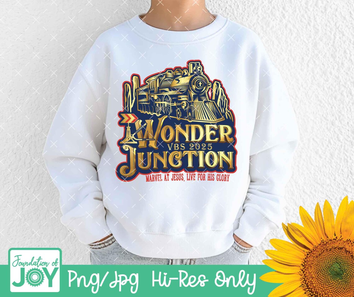Wonder Junction, Vacation Bible School, VBS 2025 Png, Christian Bible ...