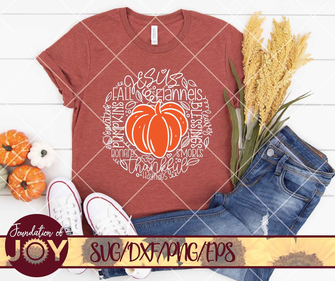 Christian Fall Design Svg Jesus Fall Svg Religious Fall Svg - Etsy