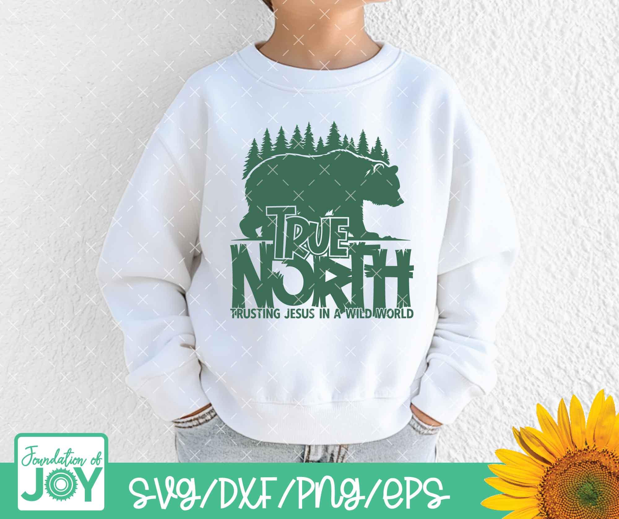 True North Svg, Vacation Bible School Svg, VBS Design, Christian Summer ...