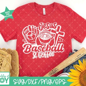 Jesus Coffee Baseball Svg, Christian Baseball, Baseball Svg, Sports Svg ...