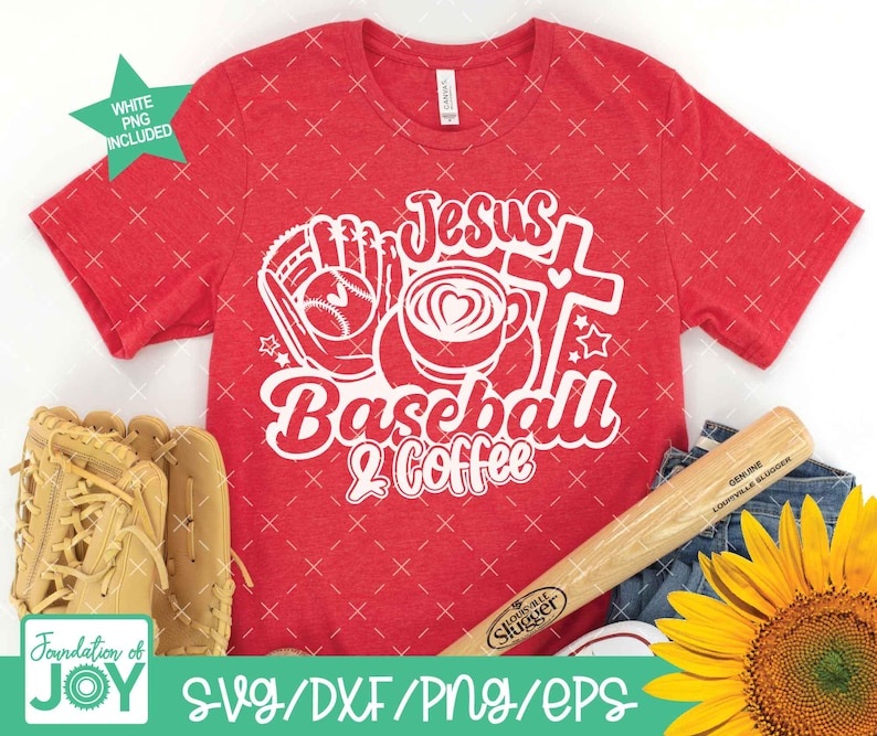 Jesus Coffee Baseball Svg, Christian Baseball, Baseball Svg, Sports Svg ...