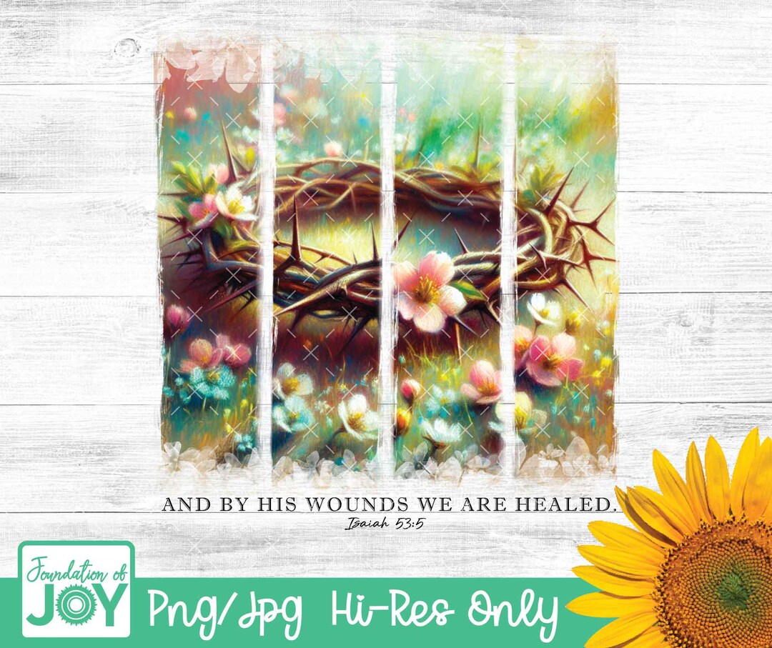 Christian Easter PNG, Sublimation Designs, Crown of Thorns Png ...