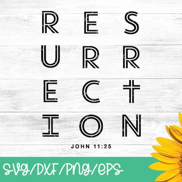 Resurrection Sunday Svg - Etsy