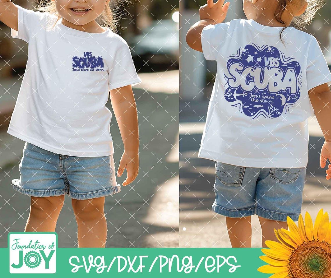 Vacation Bible School Svg, Scuba 2024 Svg, Bible Verse Svg, Jesus Calms ...