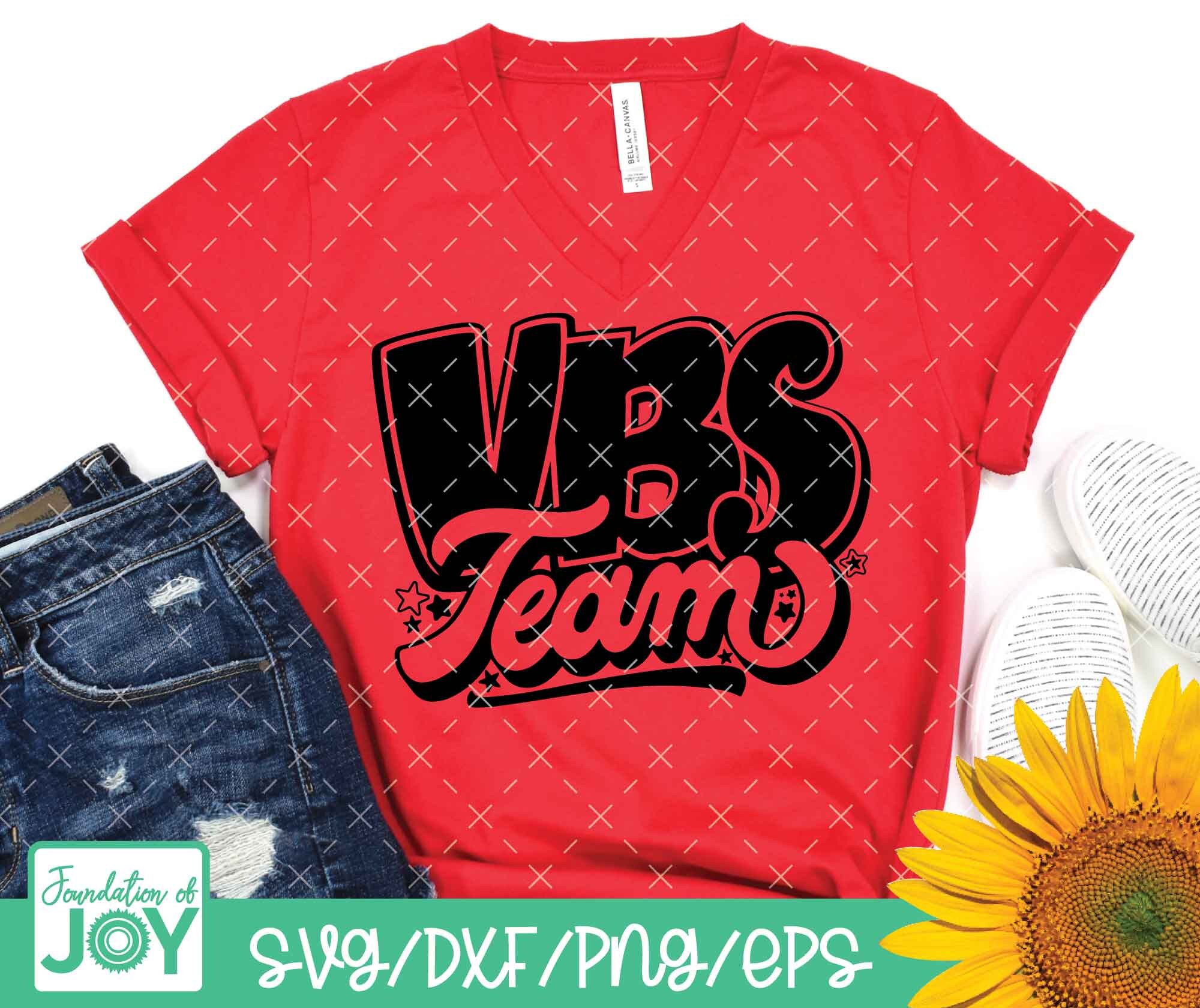 VBS Team Svg, Vacation Bible School Svg, Vbs Shirt Pngs, Church Camp ...