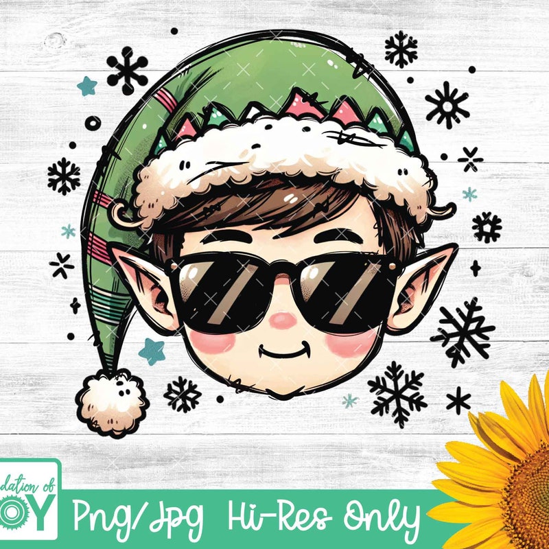 Elf Face Clipart - Etsy