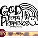 God Keeps His Promises Svg Promises Svg Rainbow Svg | Etsy