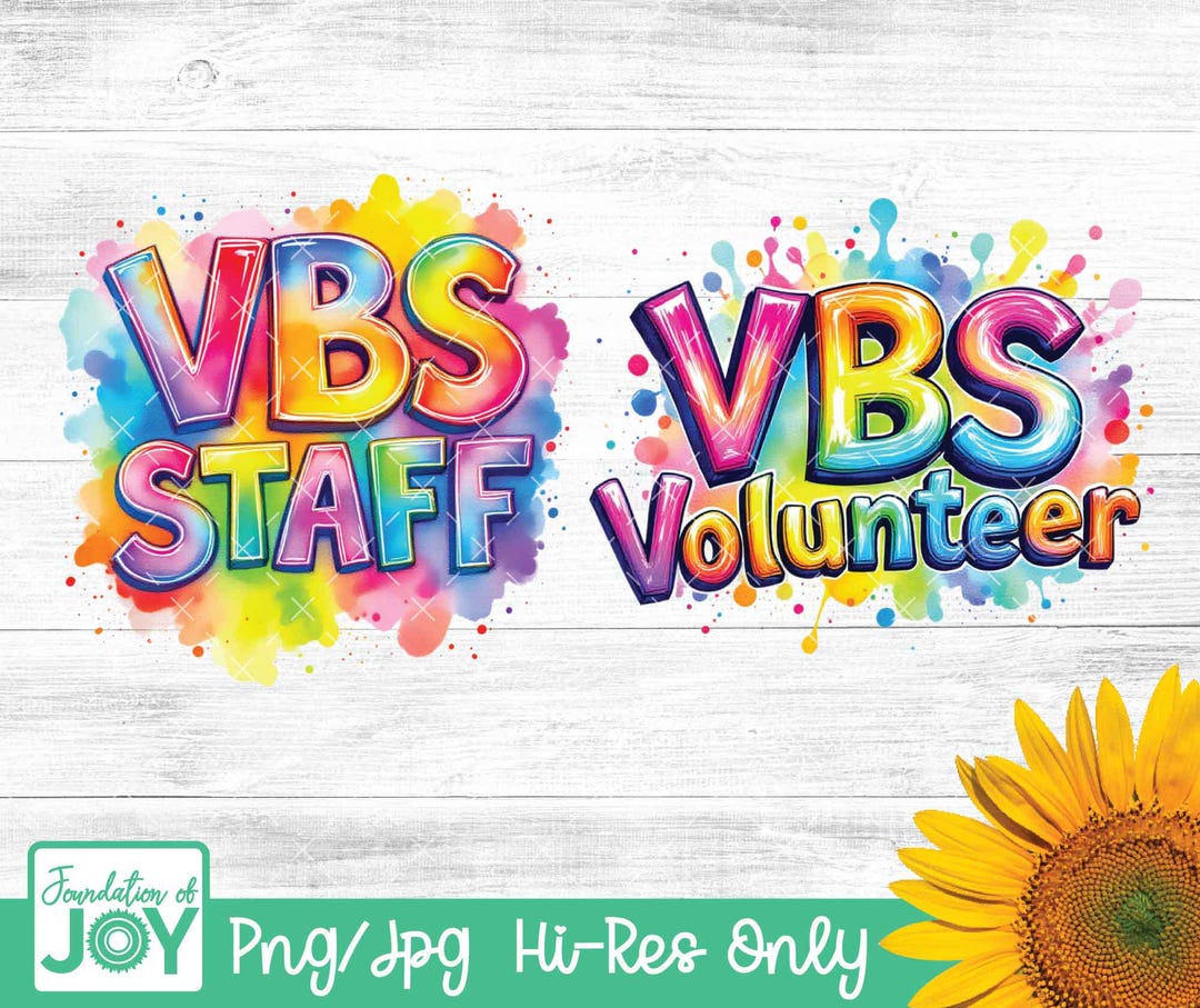 VBS Volunteer Png, VBS Staff Png, VBS 2025, Vacation Bible School, Vbs ...