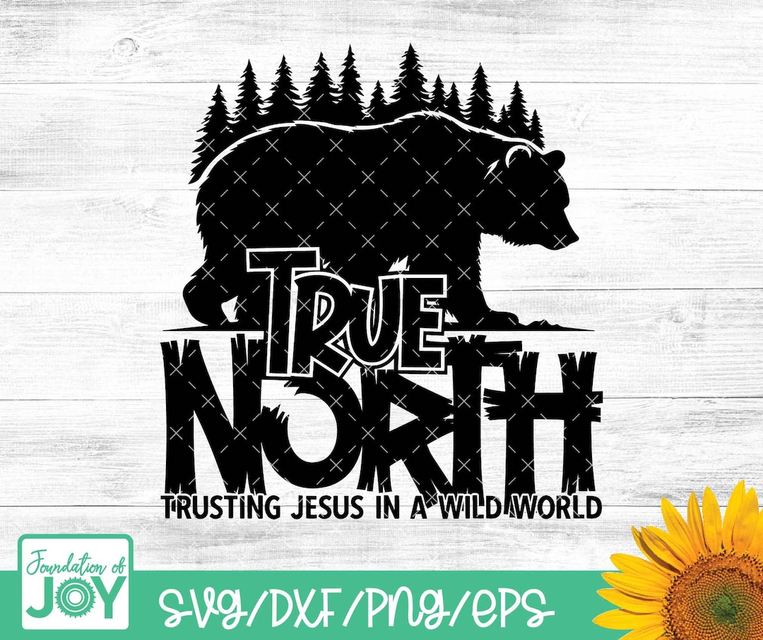 True North Svg, Vacation Bible School Svg, VBS Design, Christian Summer ...