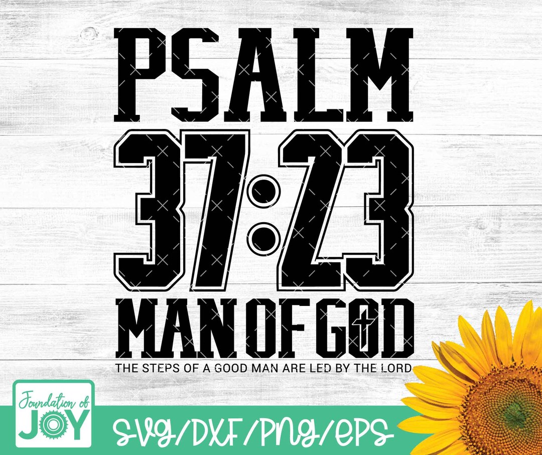 Man of God Svg, Jersey Lettering Svg, Bible Verses Svg, Christian T ...