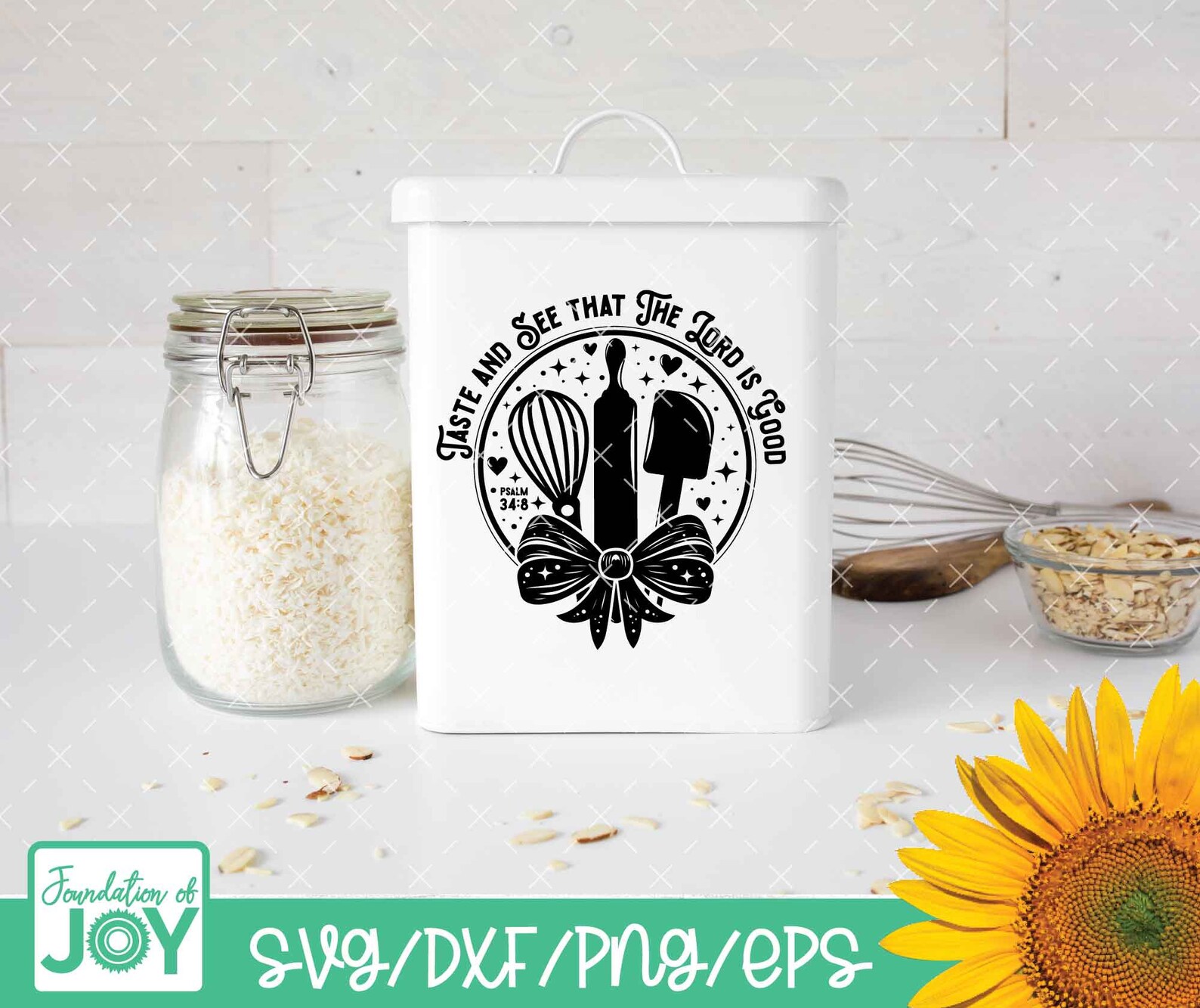 Taste and See That the Lord is Good Svg, Bible Verse Svg, Kitchen Svg ...