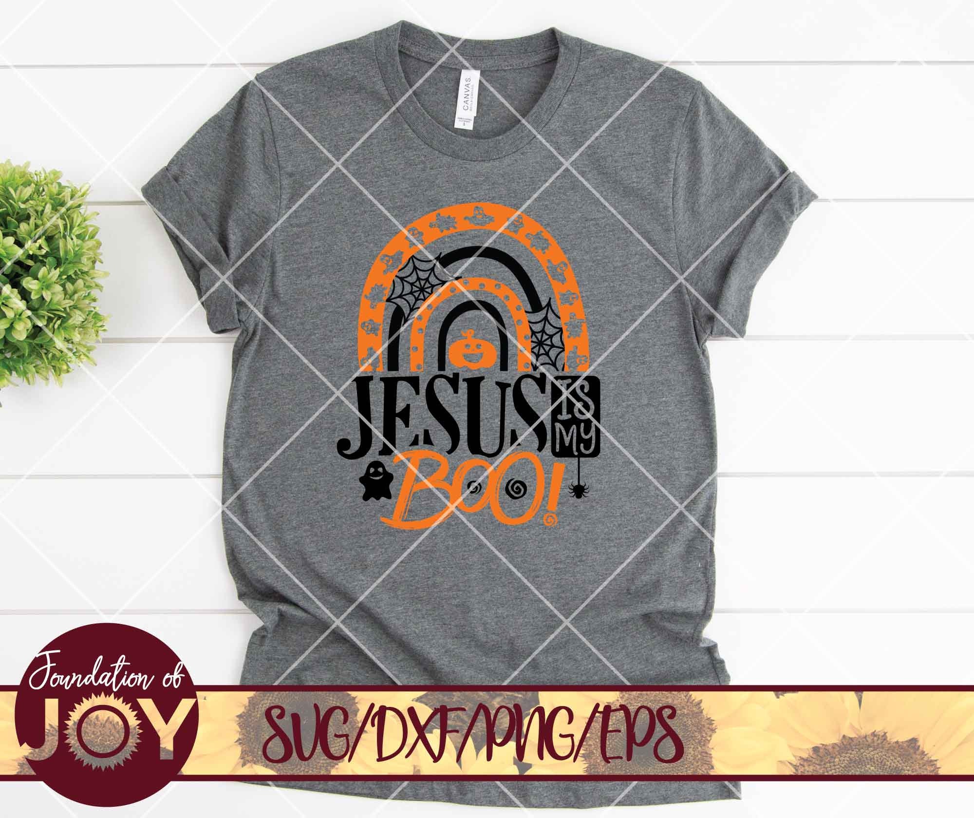 Jesus is My Boo Svg Christian Halloween Design Halloween - Etsy
