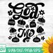 Groovy Christian Fall Design, God Says Svg, Religious Autumn Svg, Retro ...