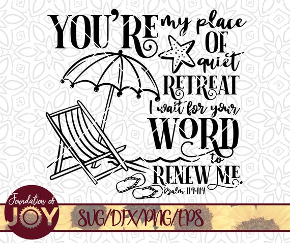 Summer Bible Verse Svg Retreat Svg Beach Svg Christian Svg - Etsy