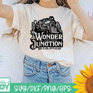 Wonder Junction Svg, Vacation Bible School, VBS 2025, Train Svg, Marvel ...