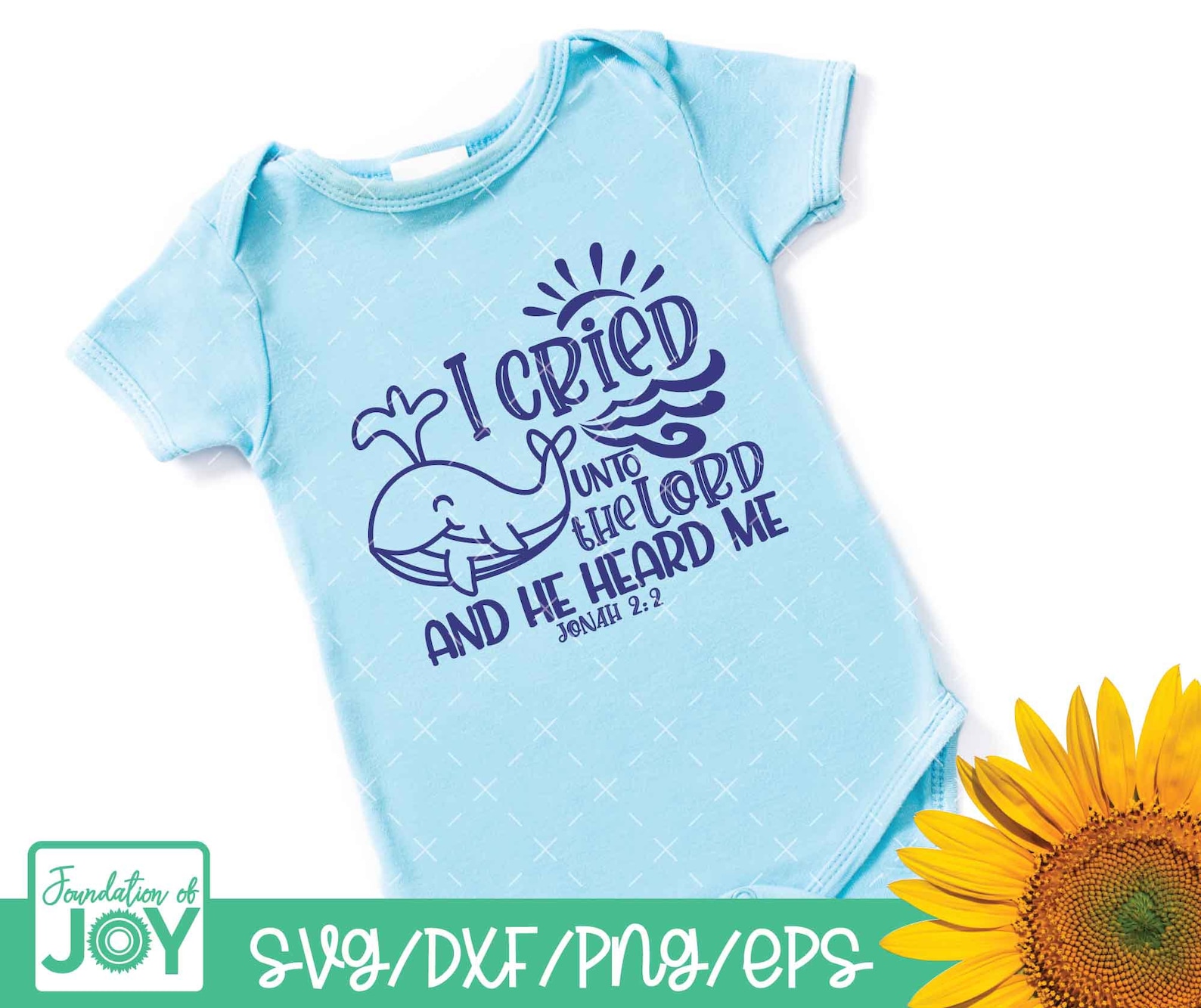 I Cried Unto the Lord Svg, Jonah Svg, Whale Svg, Jonah and the Whale ...