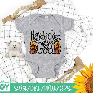 Handpicked by God Svg, Fall Svg, Pumpkins Svg, Christian Fall Svg ...