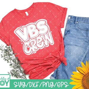 Vbs Crew Svg, Vacation Bible School Pngs, Vbs Shirt Cut File, Church ...
