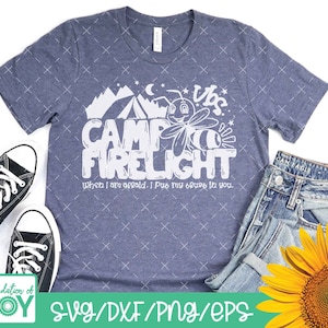 Camp Firelight Svg, Vaction Bible Schoo Svg, VBS Svg, 2024, Fireflies ...