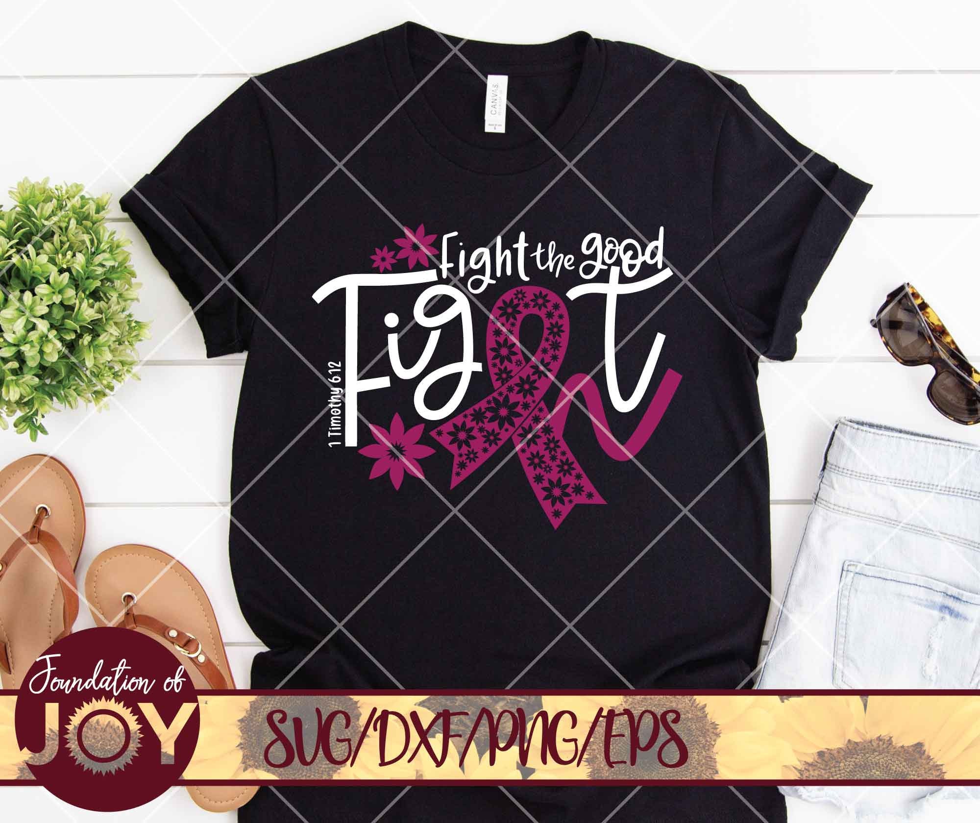 Breast Cancer Svg October Breast Svg Christian Breast Cancer - Etsy