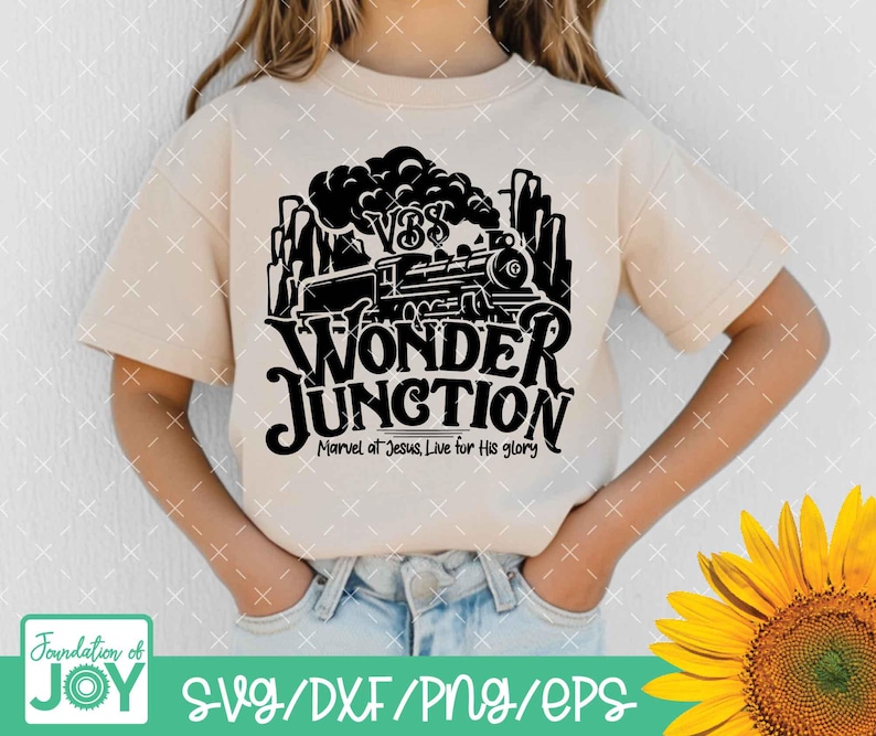 Wonder Junction Svg, Vacation Bible School, VBS 2025, Train Svg, Marvel ...