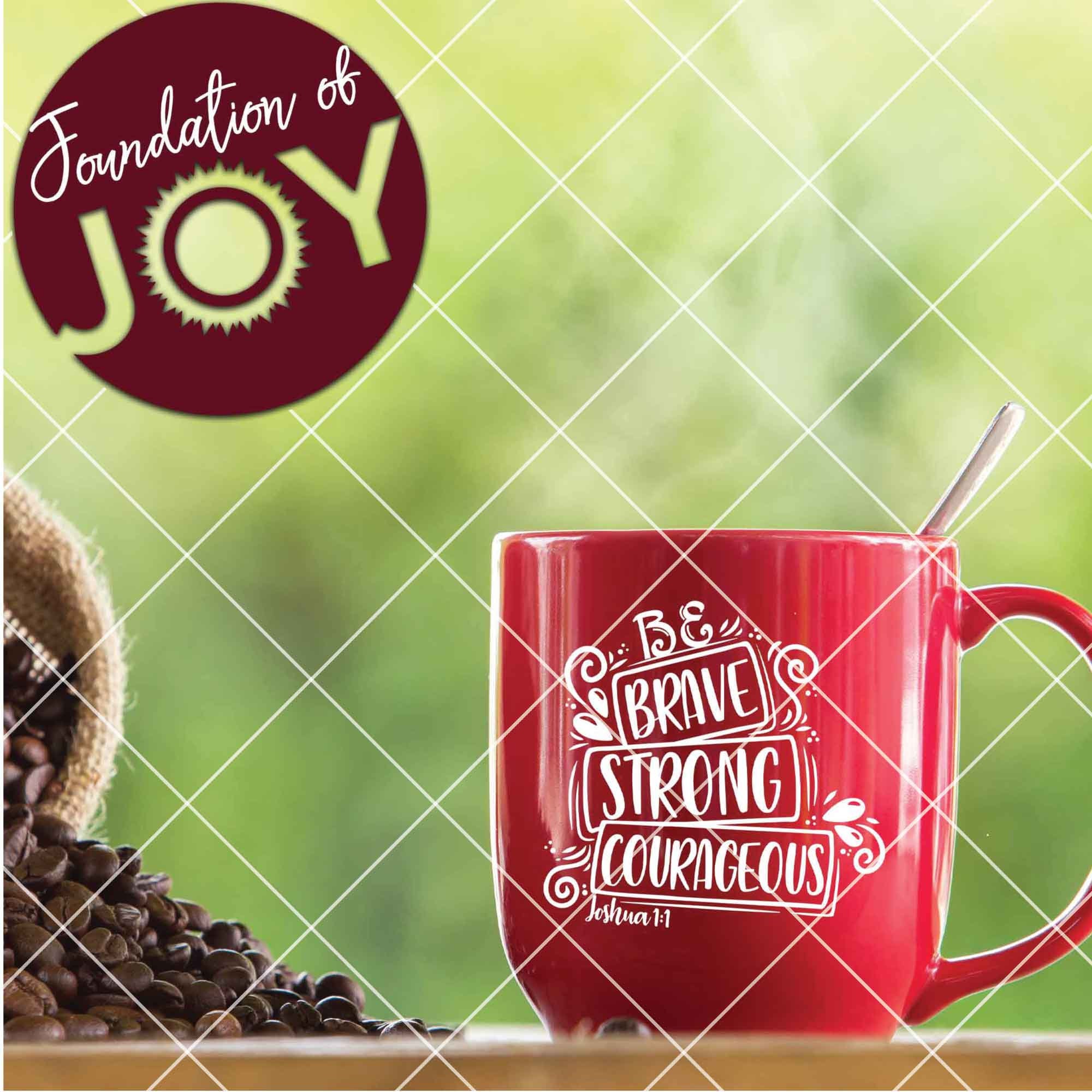 Be Bold Be Brave Be Courageous Joshua 1:9 SVG cut file | Etsy