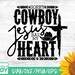 Sorry Cowboy Jesus Has My Heart Svg, Religious Cowgirl Heart, Western ...