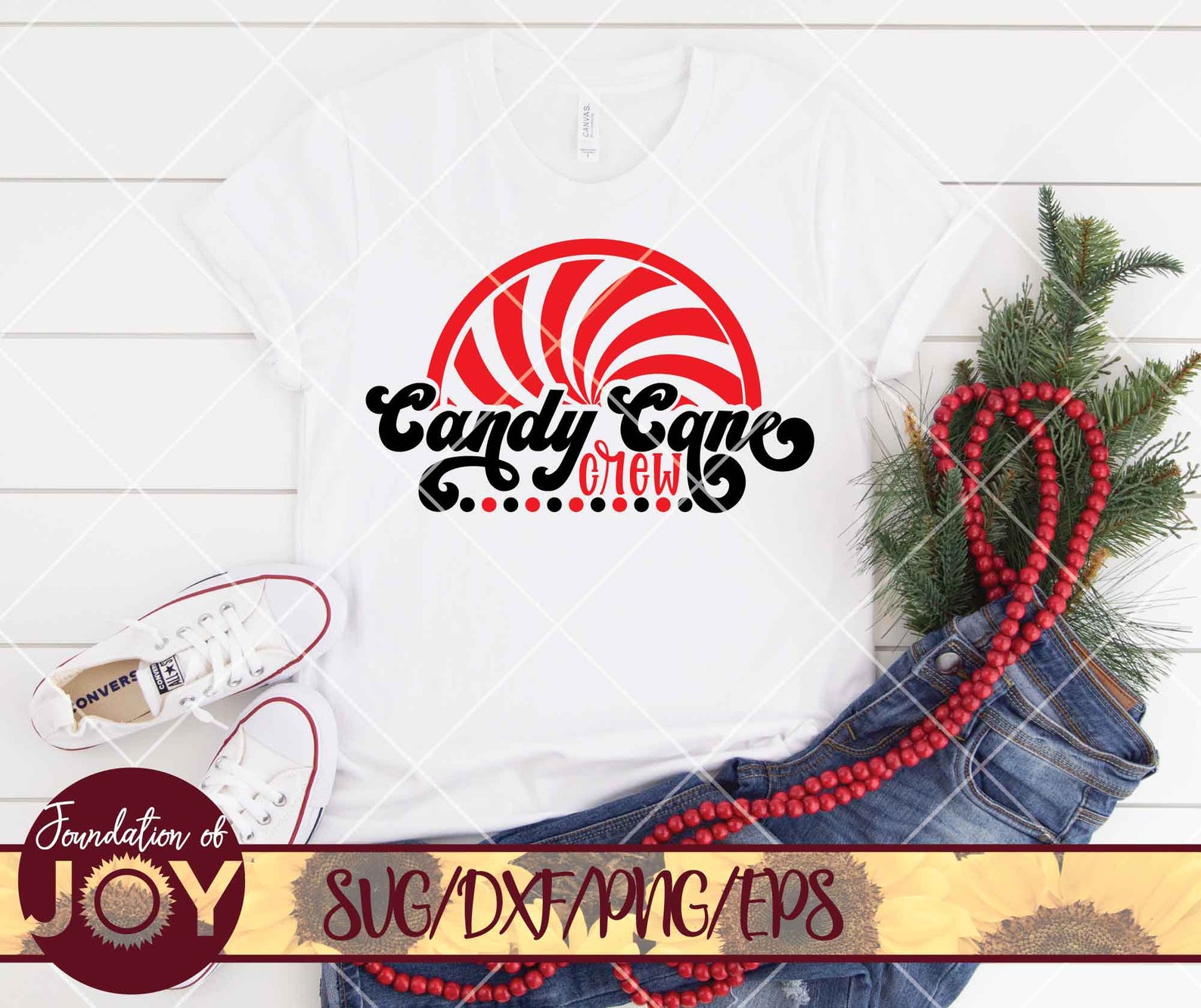 Candy Cane Crew Svg Cany Cane Svg Peppermint Svg Christmas - Etsy
