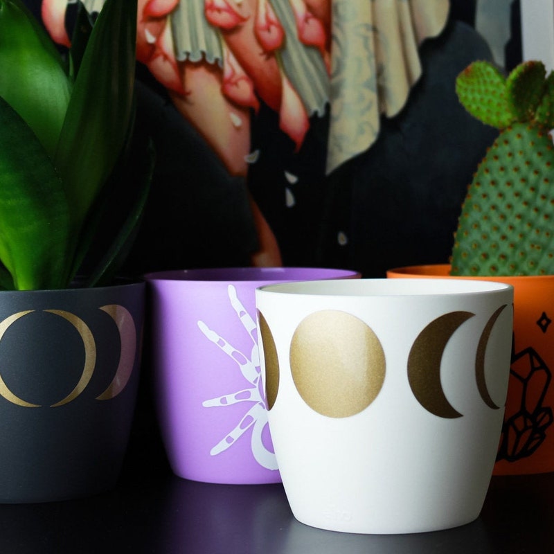 Flower Pot Decals - Etsy