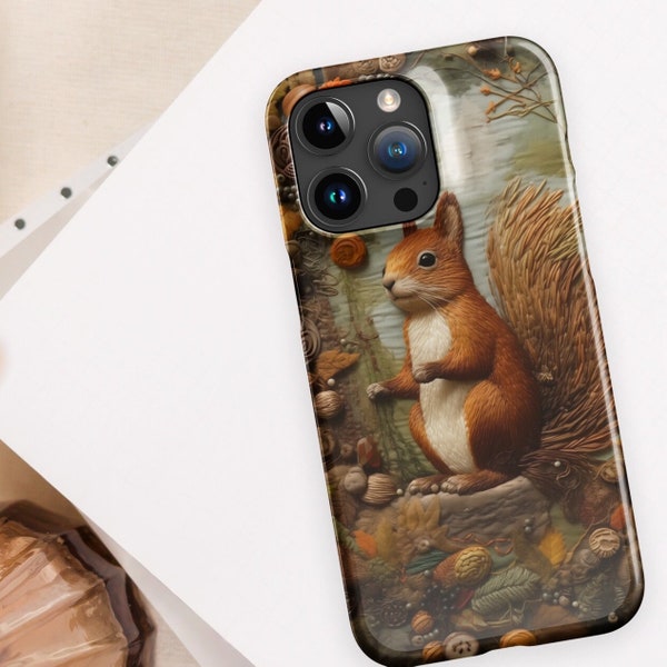 Squirrel iPhone Case - Etsy