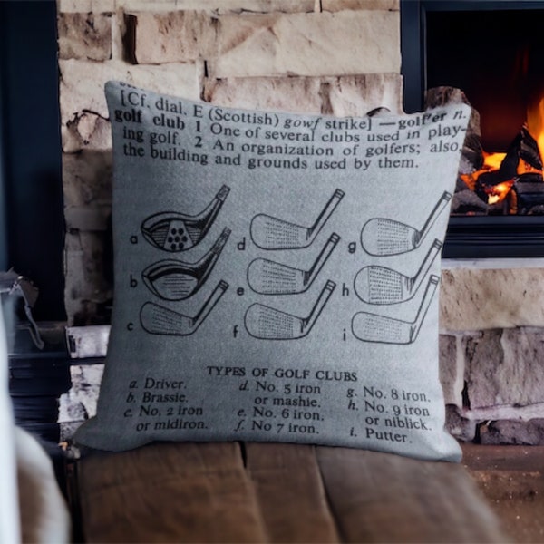 Golf Pillow - Etsy
